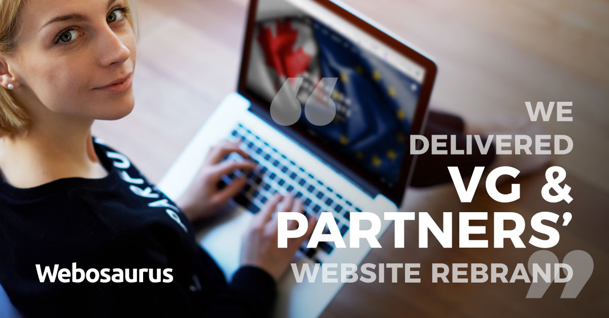 VG & Partners' Website Re-brand